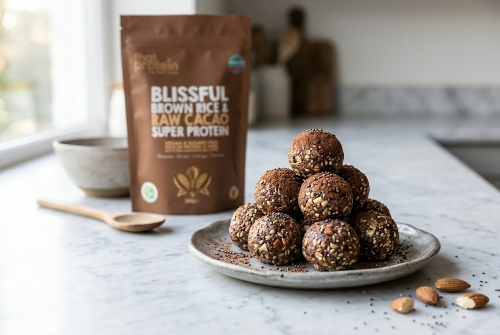 Low FODMAP Chocolate Protein Energy Bites – thatprotein