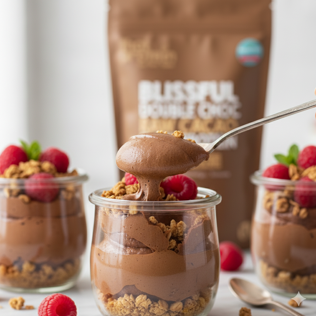 🍫 Blissful Double Choc Protein Mousse Jars – thatprotein